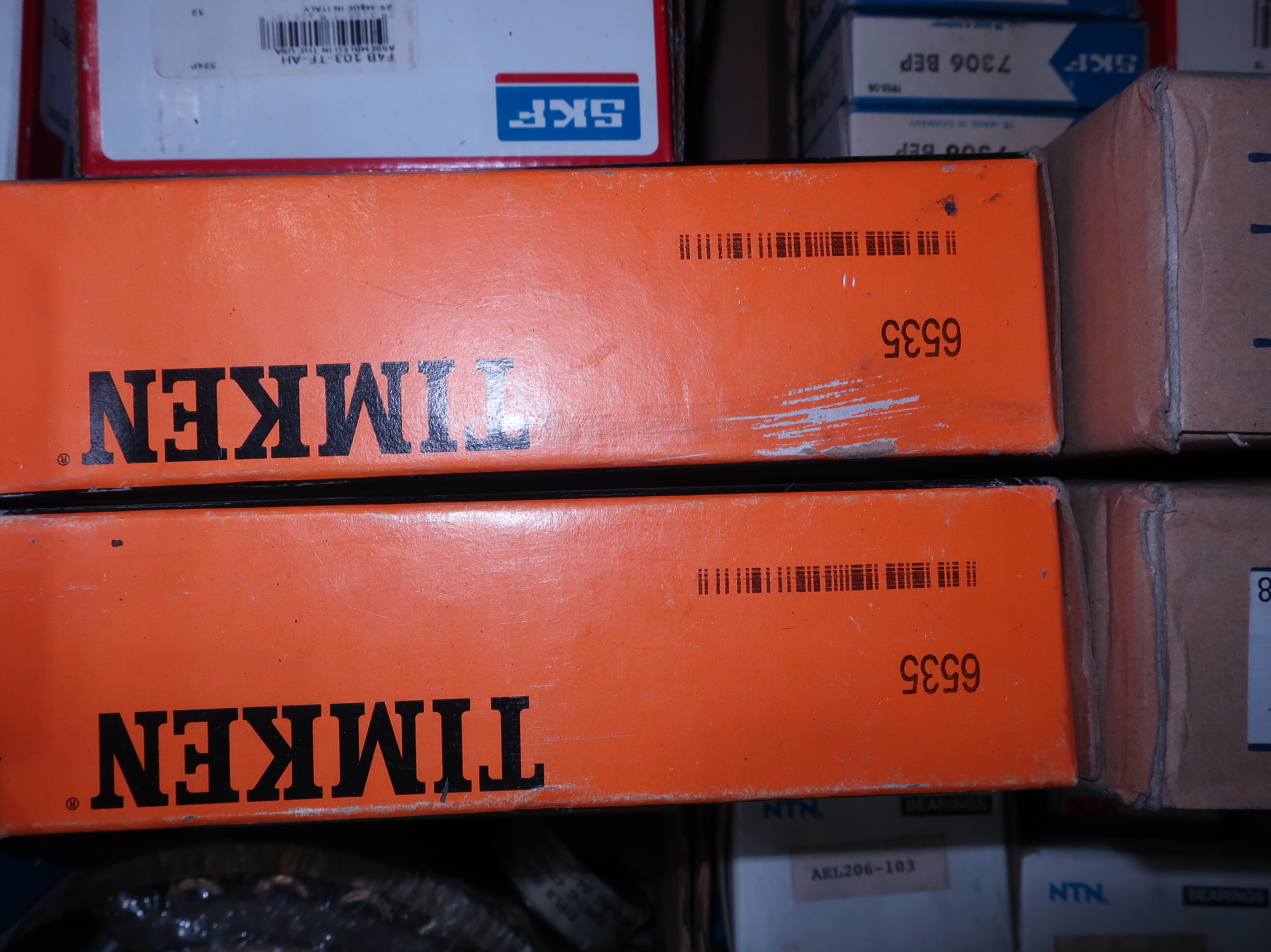 SKU 1735932 - PALLET OF ASSORTED BEARINGS, TIMKEN, INA, SKF For Sale ...
