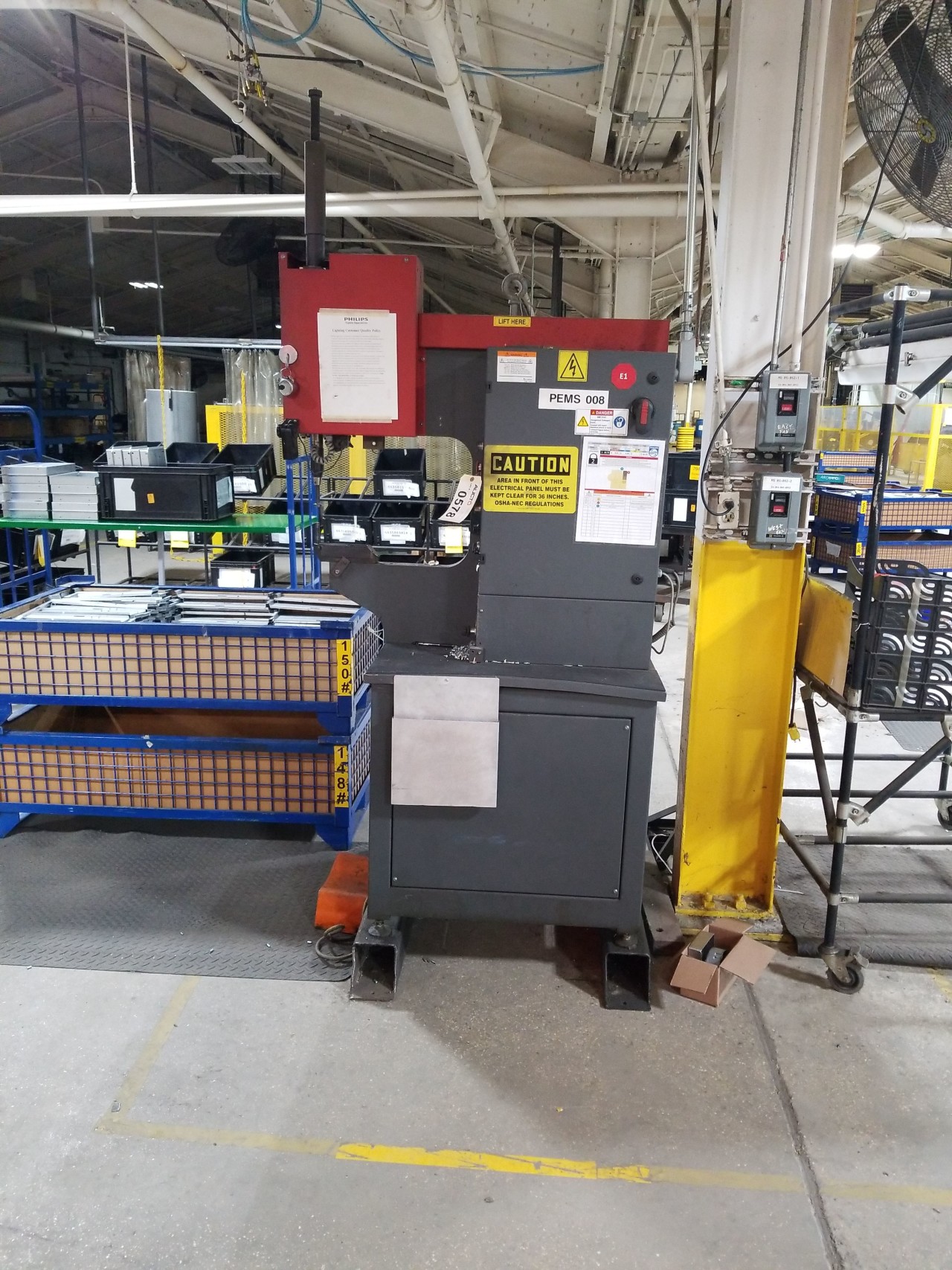 Haeger 618PLUS-H-PS Fastener Insertion System Press Machine For Sale ...