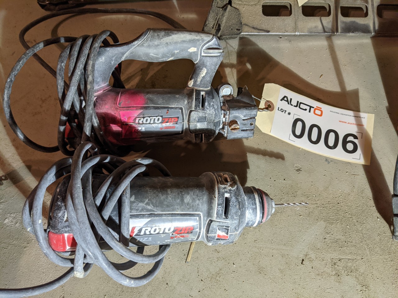 Lot of 2 Bosch Roto Zip Saw