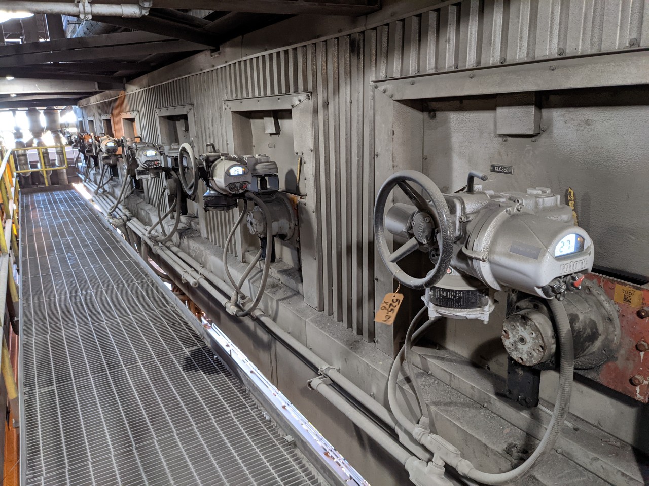 Lot of 6 Rotork Actuators