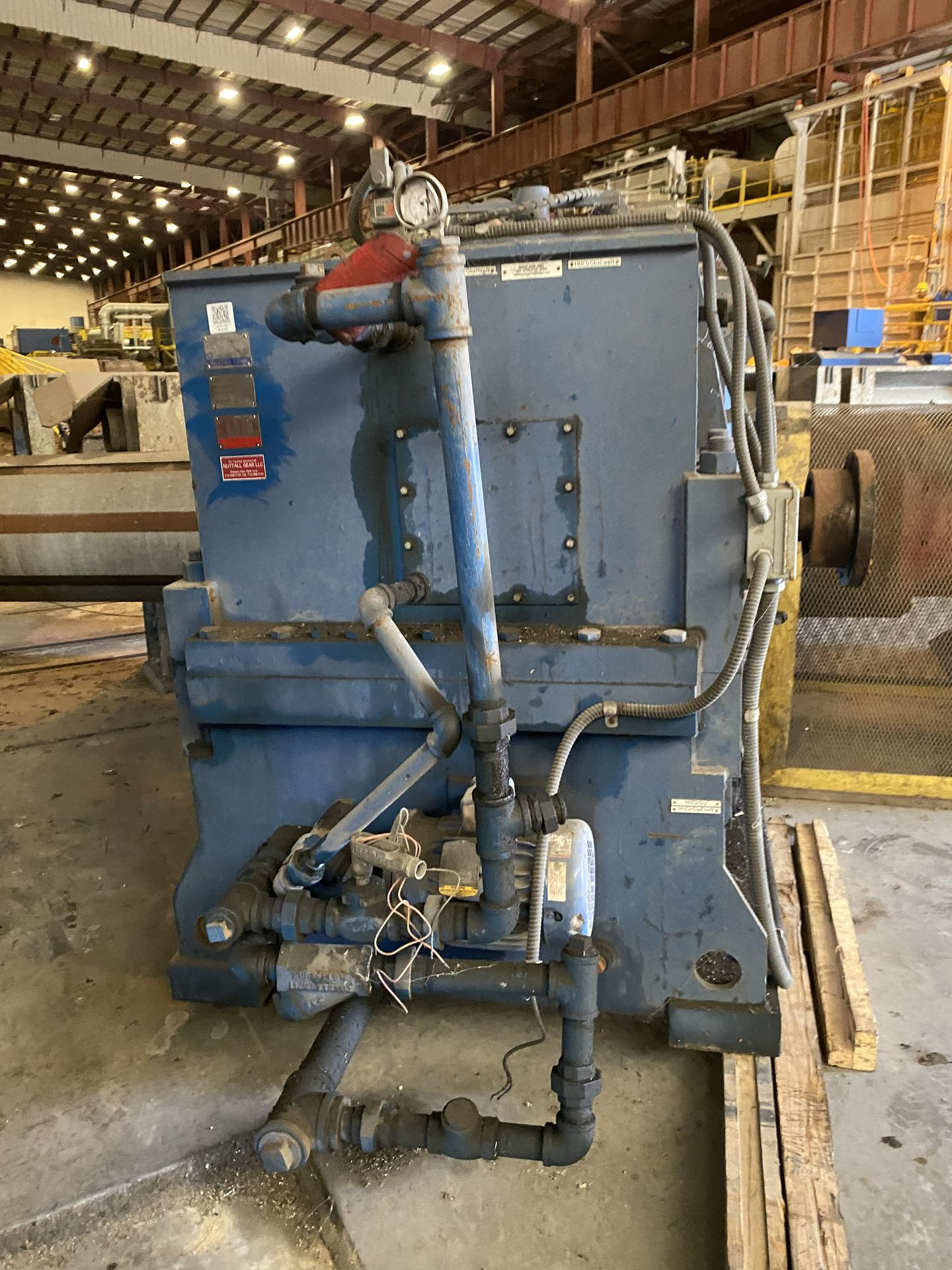 NUTTALL 2S030R GEARBOX WITH MANDRILL