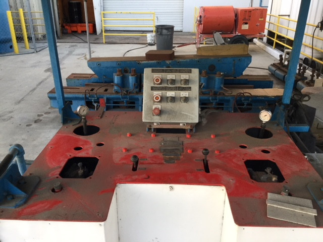 ERCO HYDRAULIC SHEET PRESS, 300 Ton Capacity