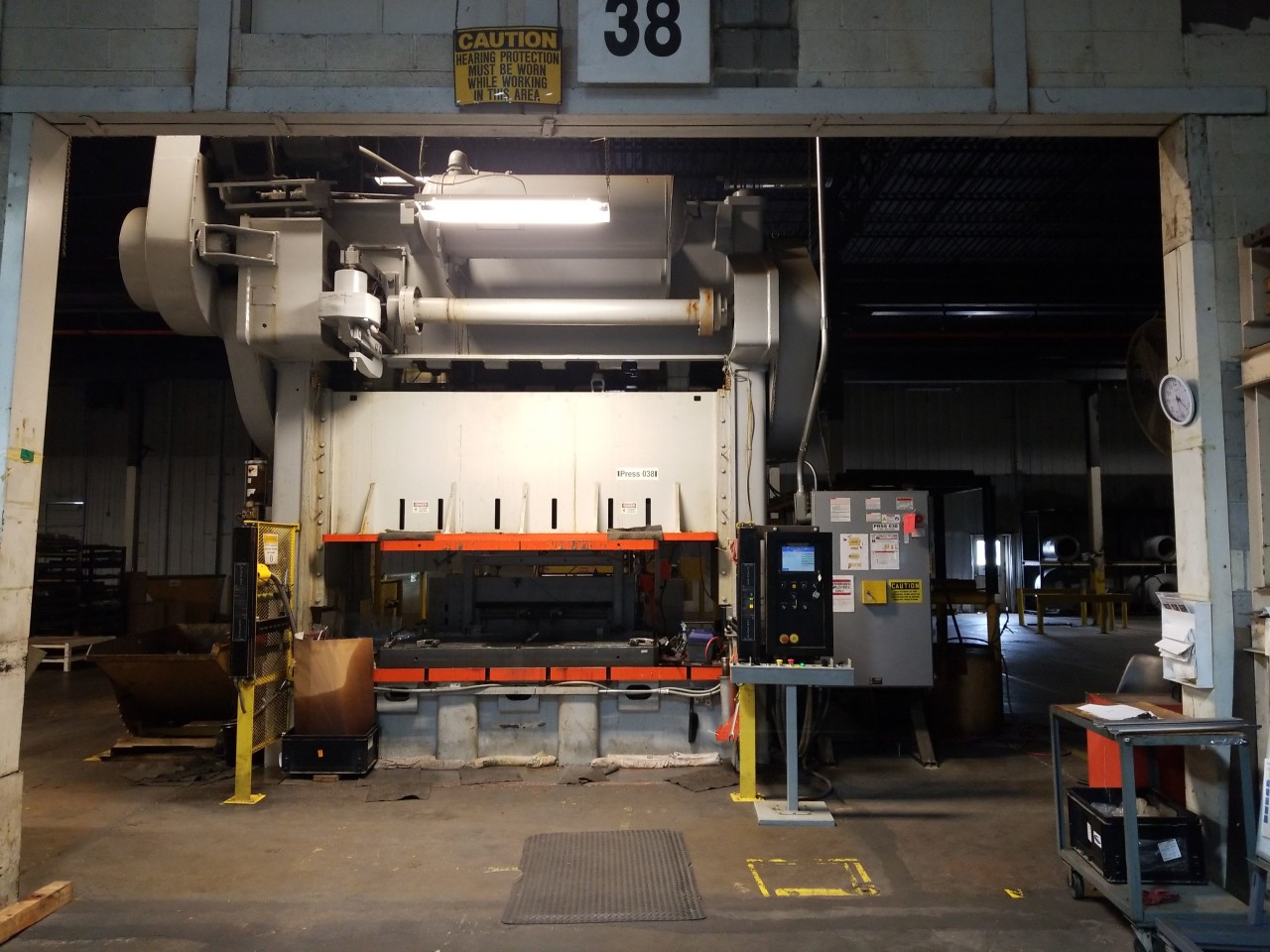 Niagara SC2-300-120-6 Mechanical Straight Side Press 300 Ton