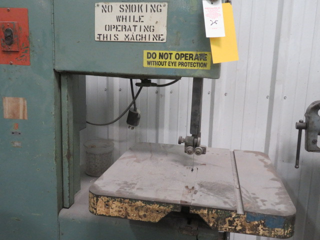 Powermatic Band Saw, 30" Table. 1/2" Blade