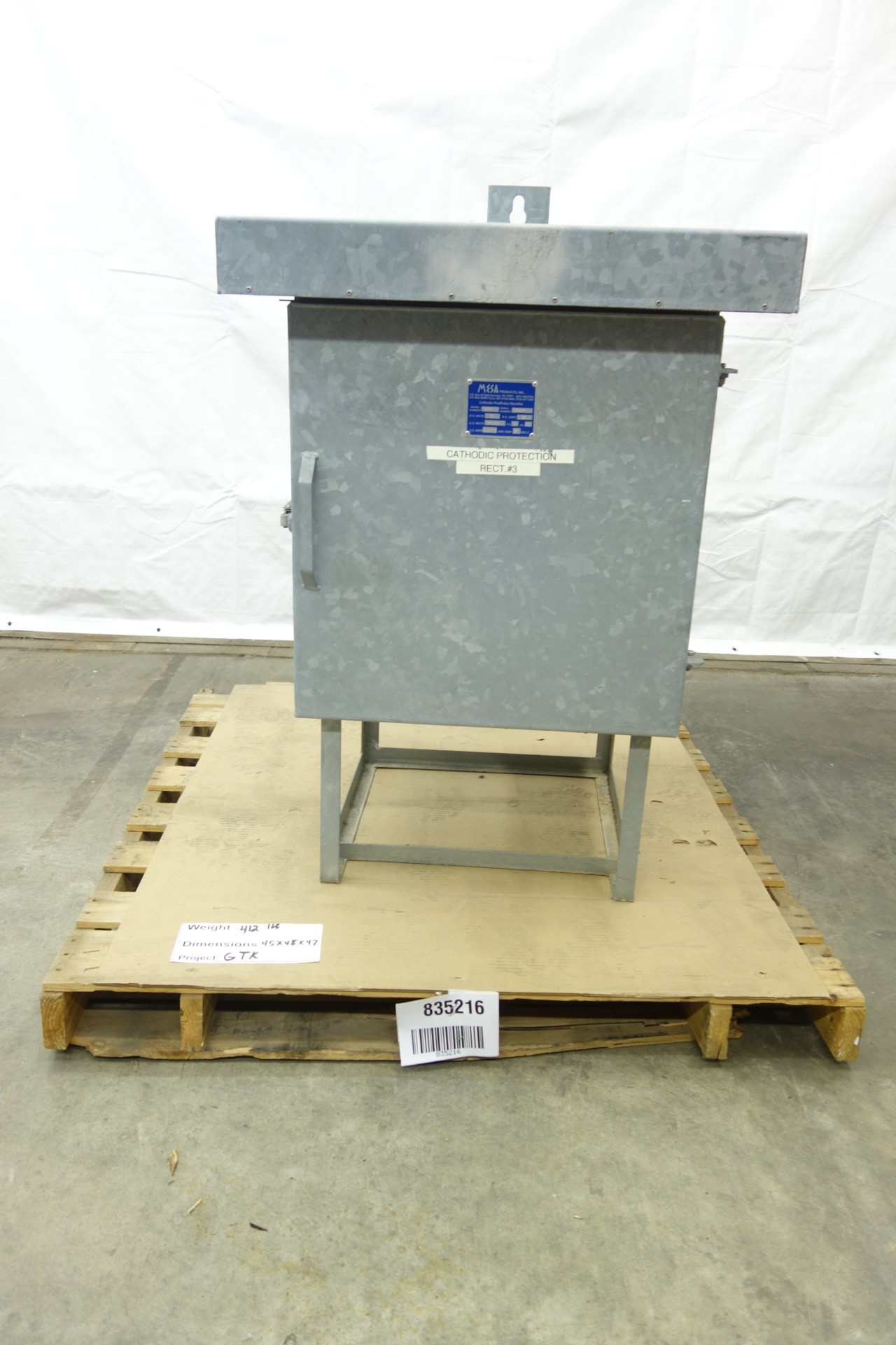 MESA ASAI CATHODIC PROTECTION RECTIFIER For Sale | Aucto