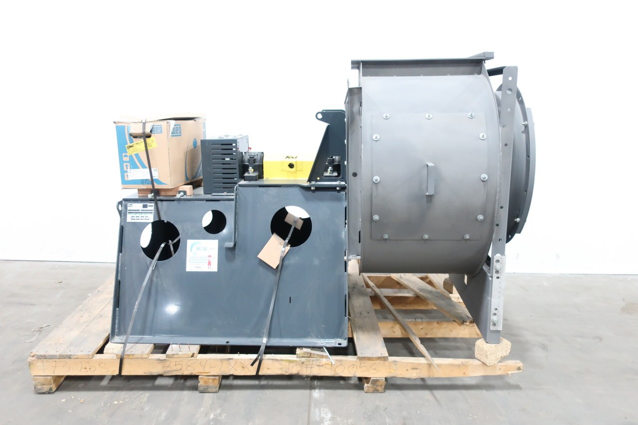 FEVI C14A-7J-0710-RD000-01 CENTRIFUGAL FAN BLOWER 3KW 28IN 460V-AC D601193