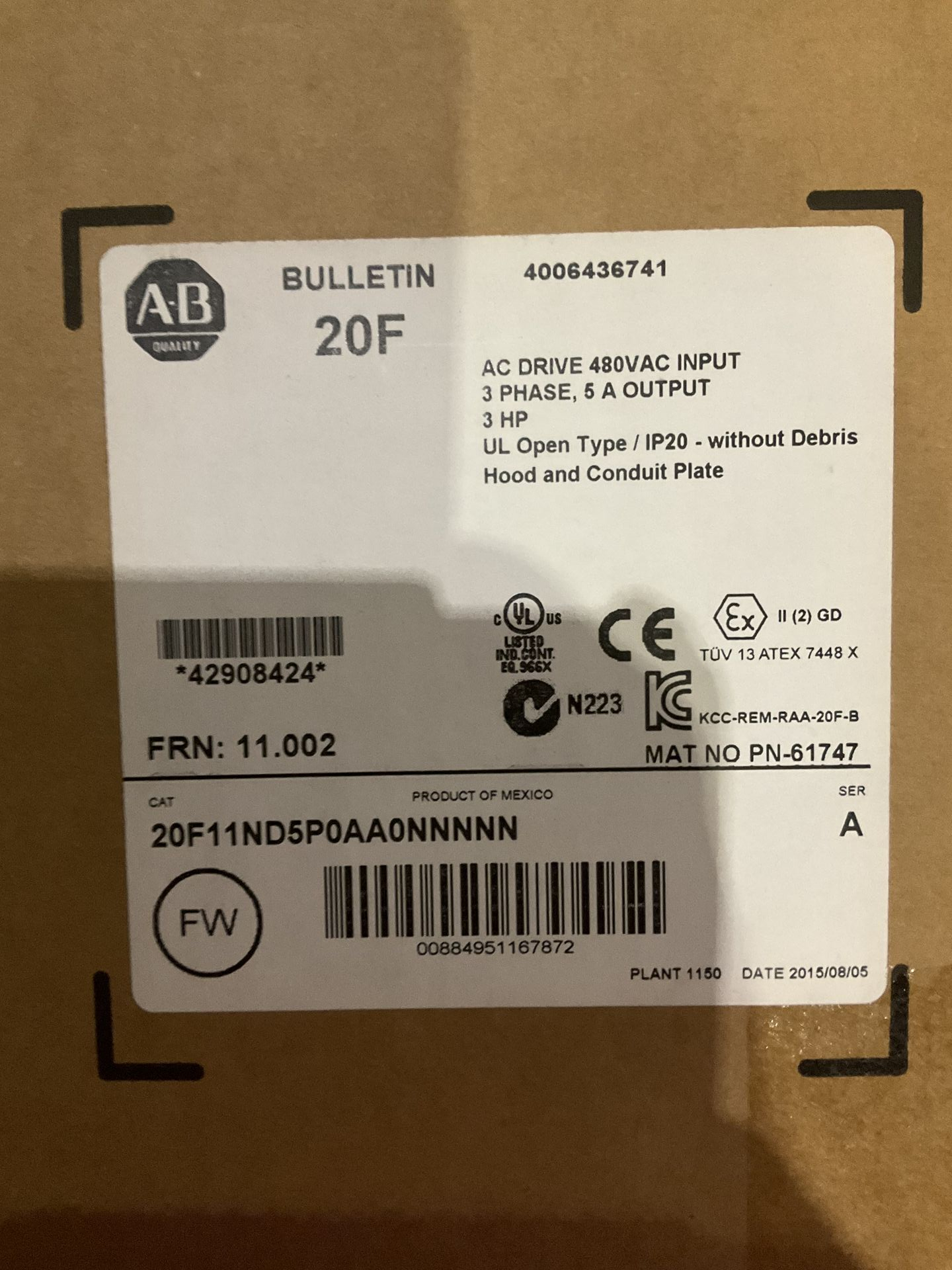 BULK LOT OF ALLEN BRADLEY CONTROLS, DRIVES, BREAKERS, AND PLCS For Sale ...