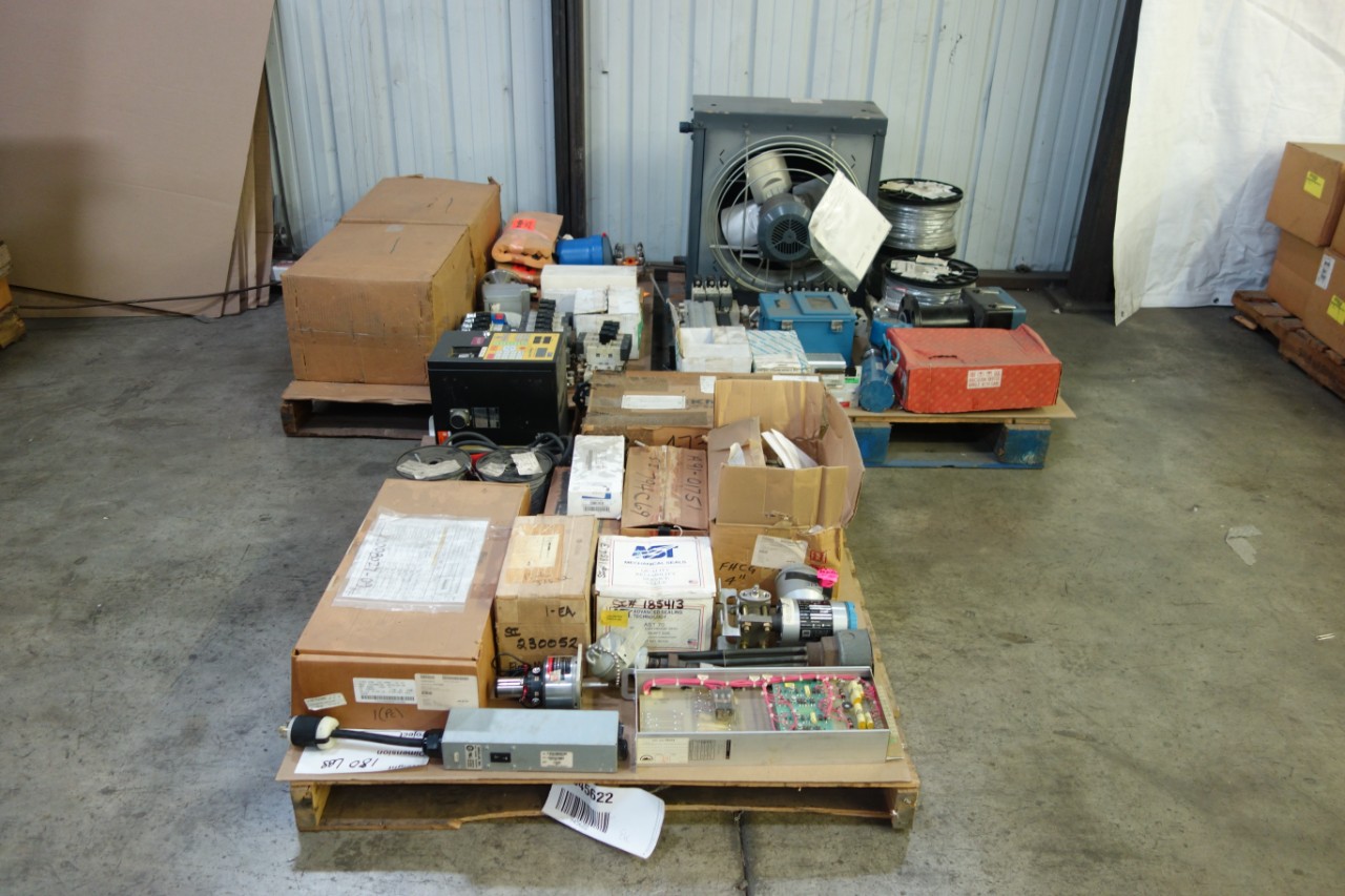 3 PALLETS OF ASSORTED ELECTRICAL MRO For Sale | Aucto