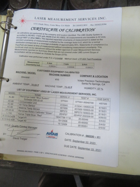 Sundstrand Omni mill OM 3 5 Axis