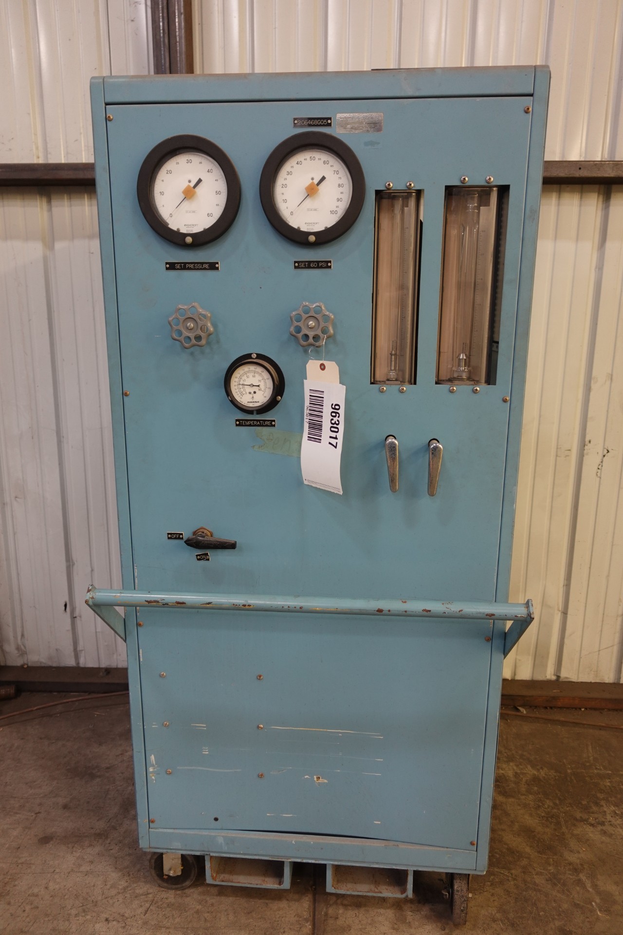 RHINESTAHL CORP. PRESSURE TEST SYSTEM