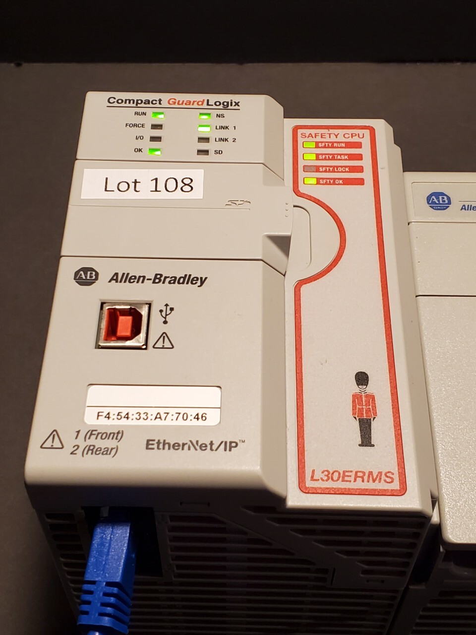 Allen Bradley Compact GuardLogix 5370 Processor
