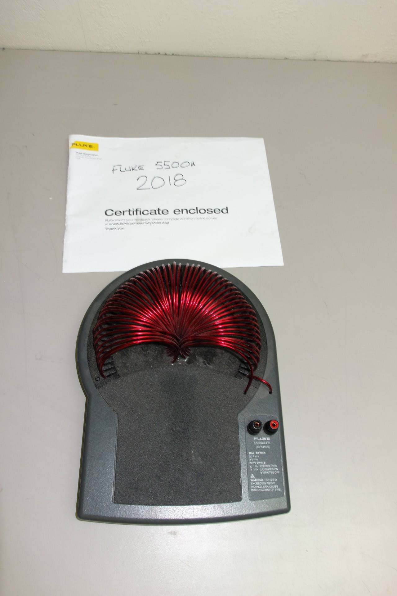 Fluke 5500A/COIL Calibrator Current Coil