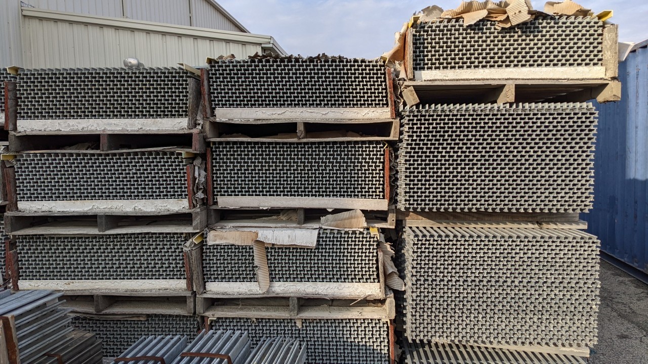 LOT OF LOT OF STRONGWELL I-6000 DURAGRID PHENOLIC FIRE INTEGRITY ...