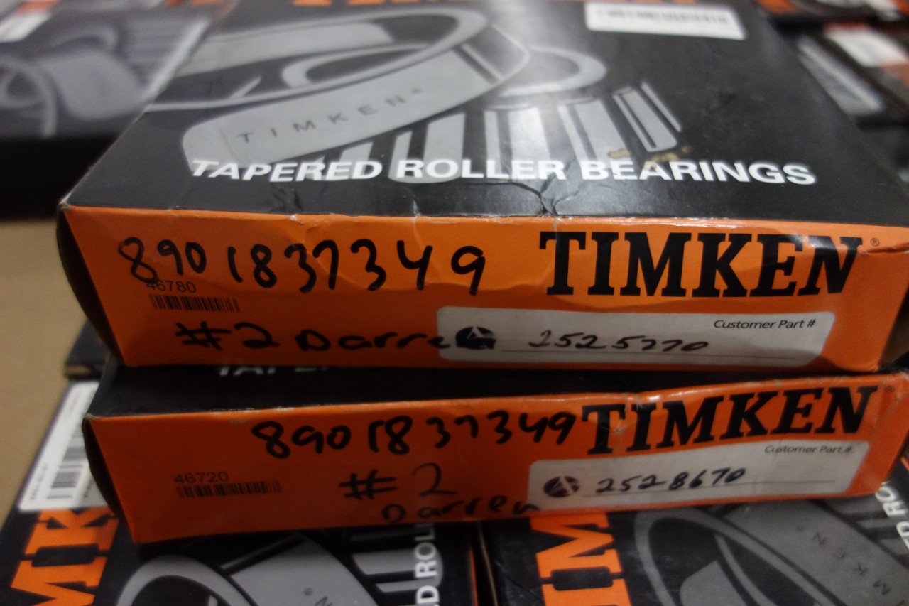 SKU 1064971 - LOT OF ASSORTED TIMKEN BEARINGS