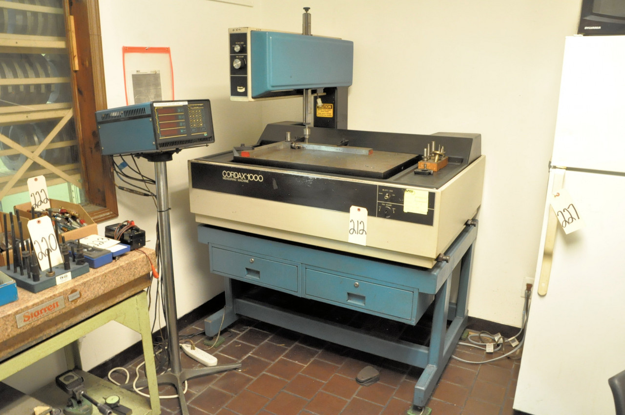 BENDIX CORDAX Model 1000, Coordinate Measuring Machine,