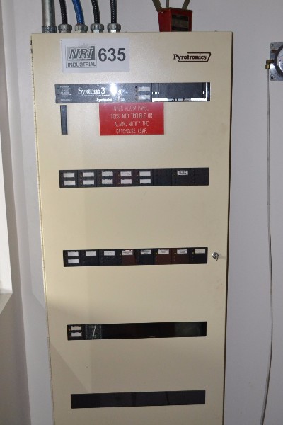 PYROTRONICS SYSTEM 3 FIRE ALARM NOTIFIER PANEL