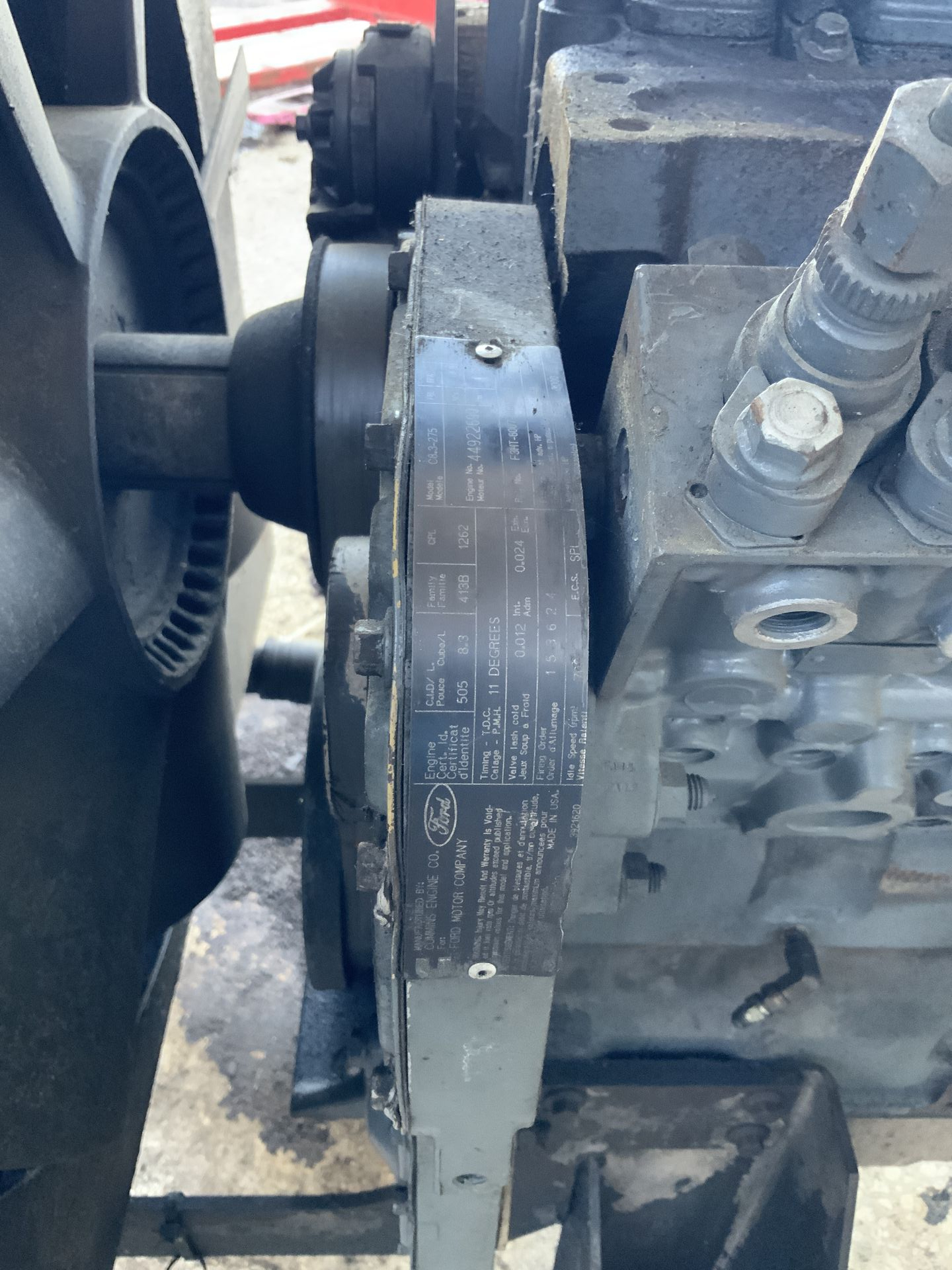 CUMMINS C8.3-275 INTERNAL COMBUSTION ENGINES For Sale | Aucto