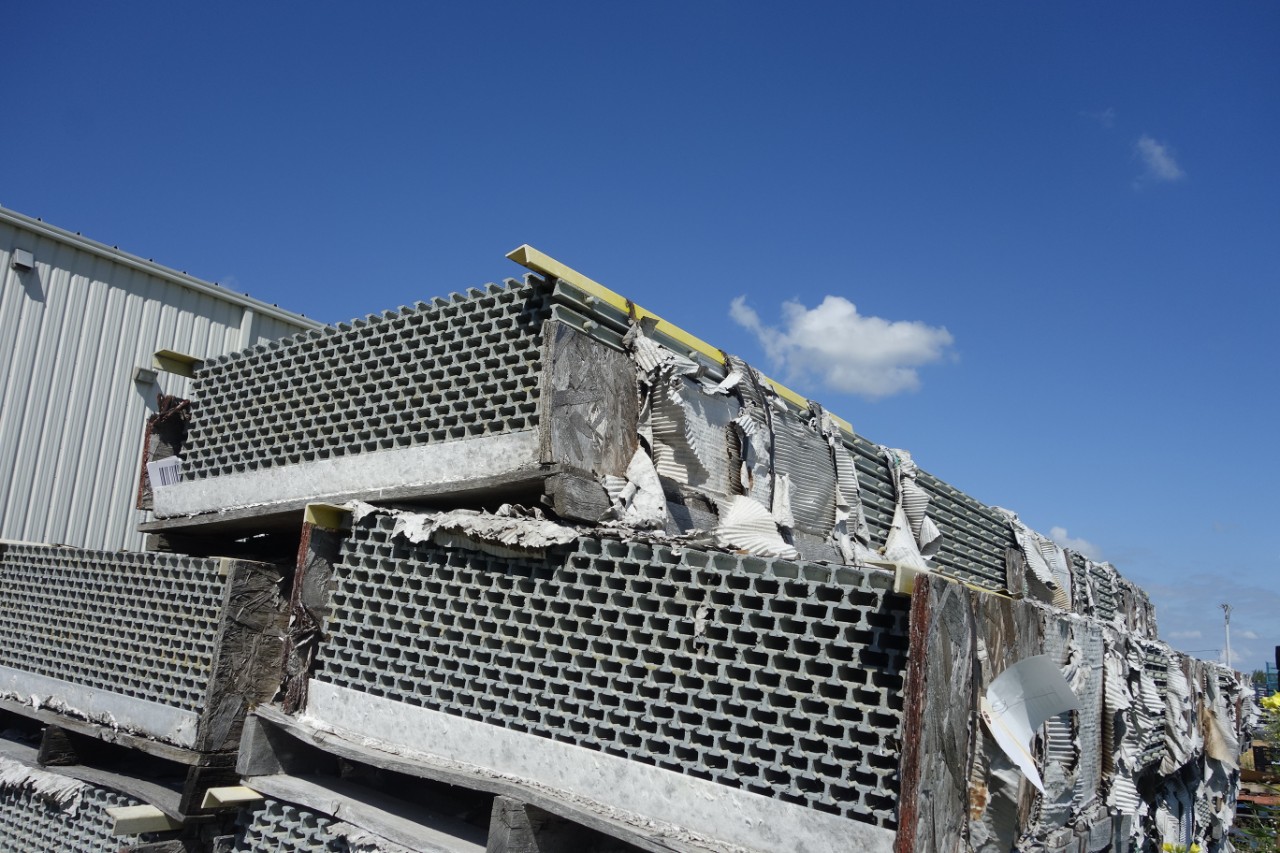 BUNDLE OF 14 STRONGWELL I-6000 DURAGRID 1IN 36IN 240IN PHENOLIC FIRE ...