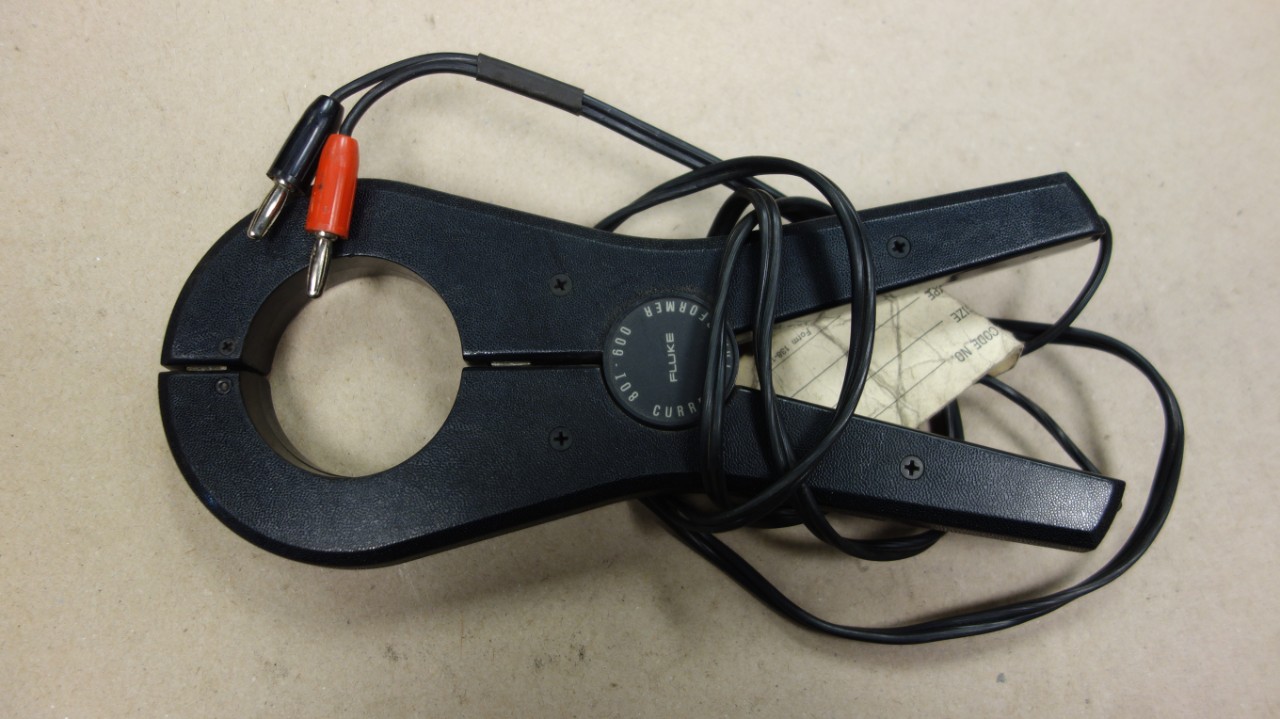 FLUKE 80I-600 CURRENT TRANSFORMER CLAMP PROBE