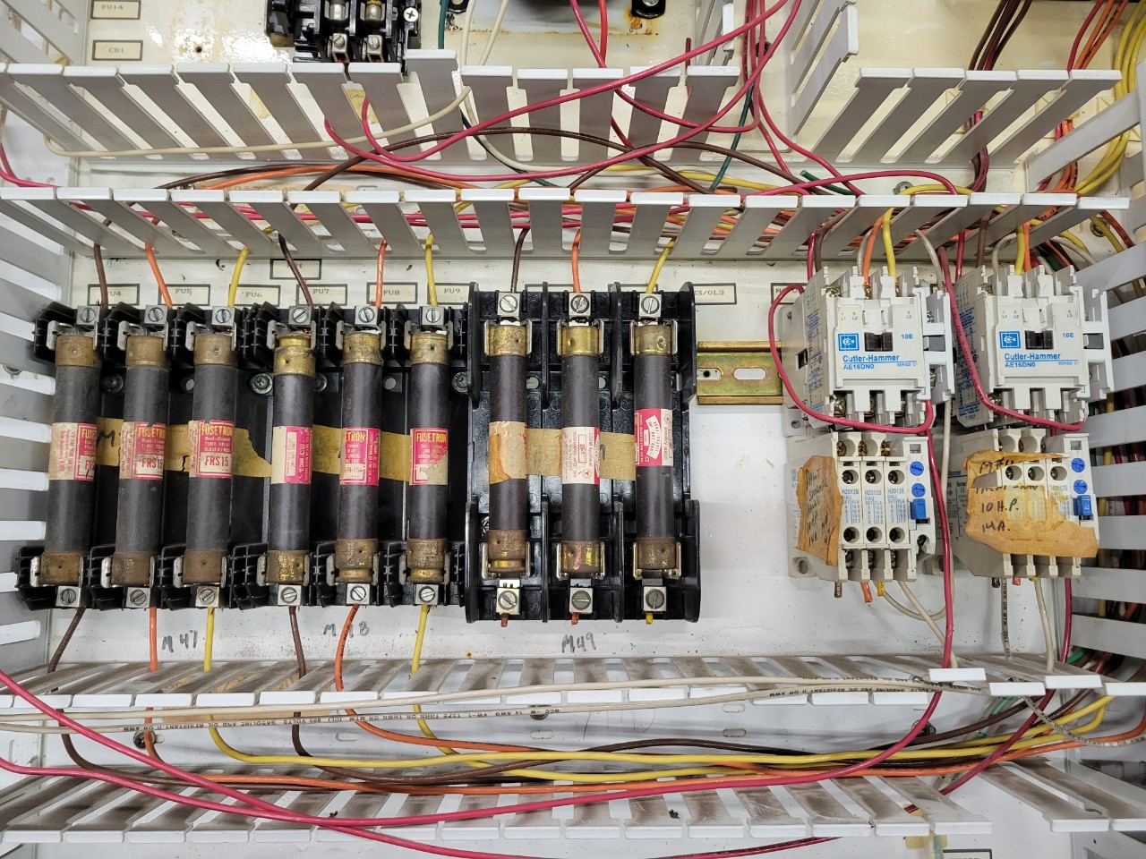 Custom Panel - Contactor, Transformer, Fuses - Includes 2 x AN16GN0