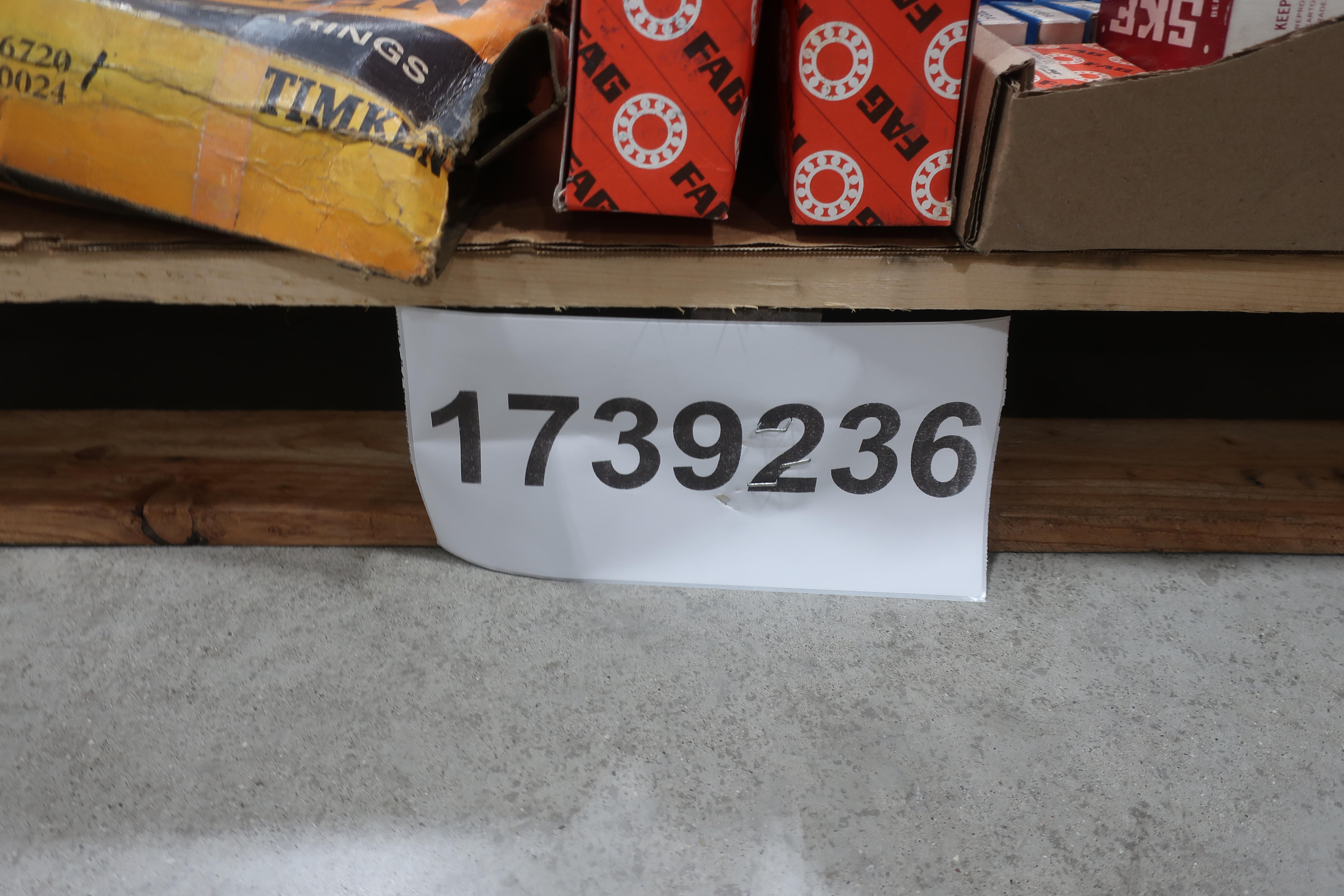 SKU 1739236 - PALLET OF ASSORTED BEARINGS, TIMKEN, INA, FAG, NTN, SKF ...