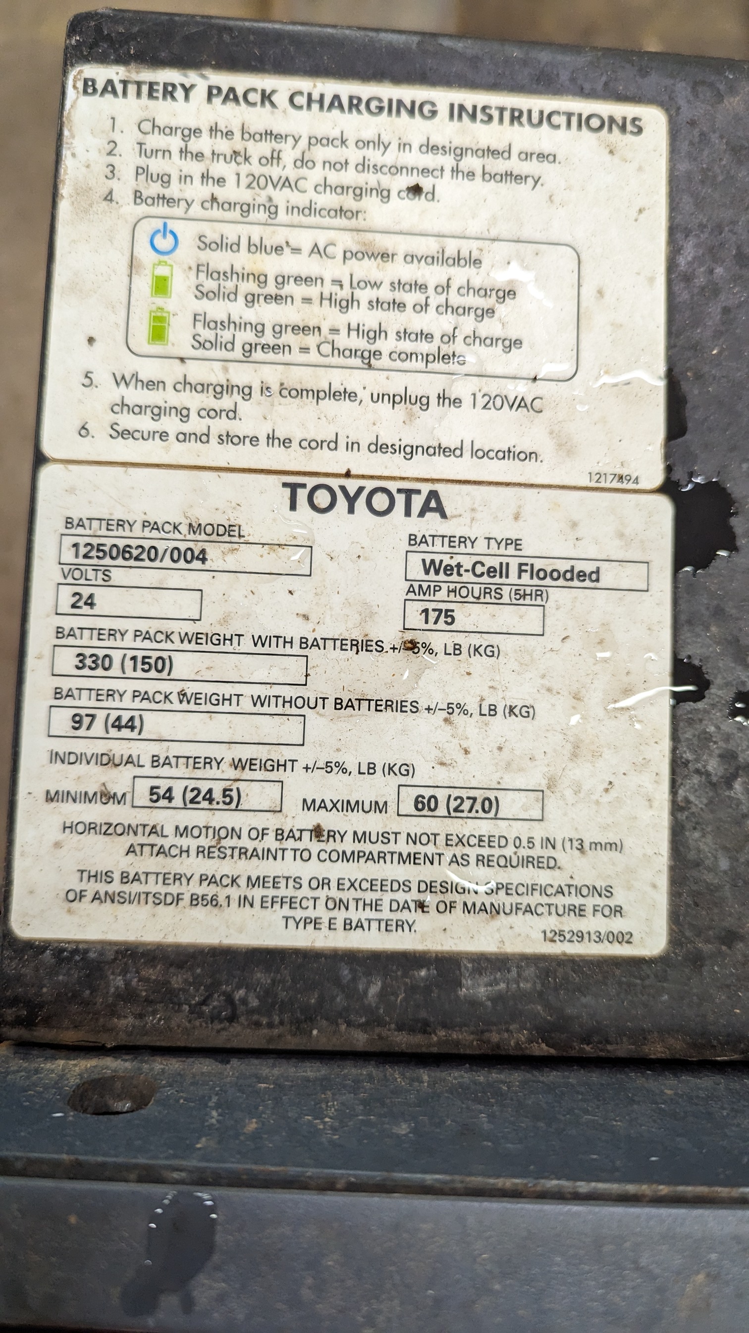 Toyota 8HBW23 24V Electric Pallet Jack