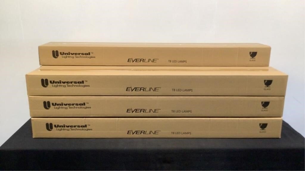(100) ULT 4' T8 LED Light Bulbs Everline T8 Retrofit LRT8M22L/850A