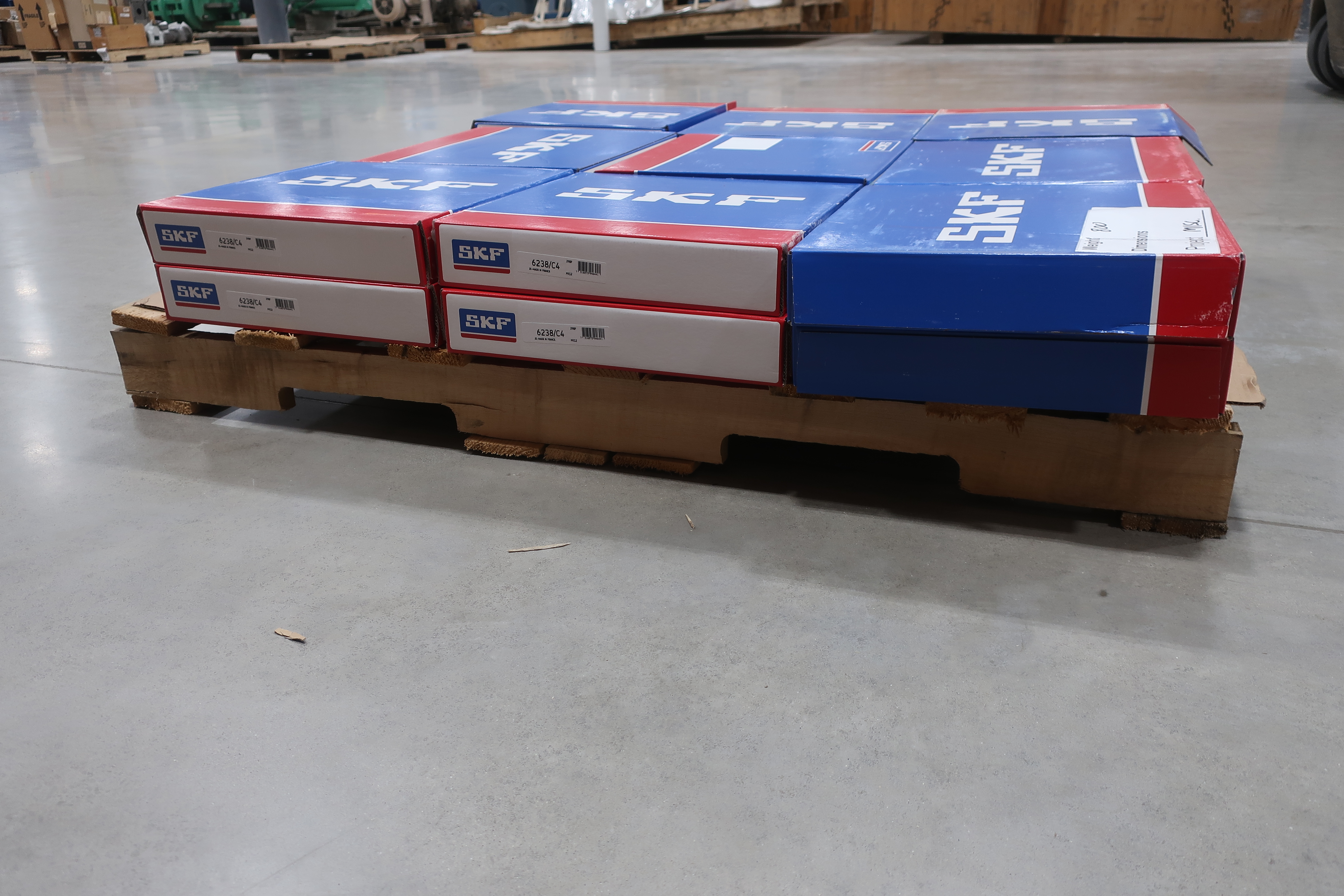 SKU 1738716 - PALLET OF SKF 6238/C4 BALL BEARINGS For Sale | Aucto