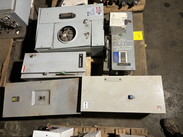 Bulk Lot of Used Electrical Controls, Circuit Breakers & MRO - QTY 62 ...