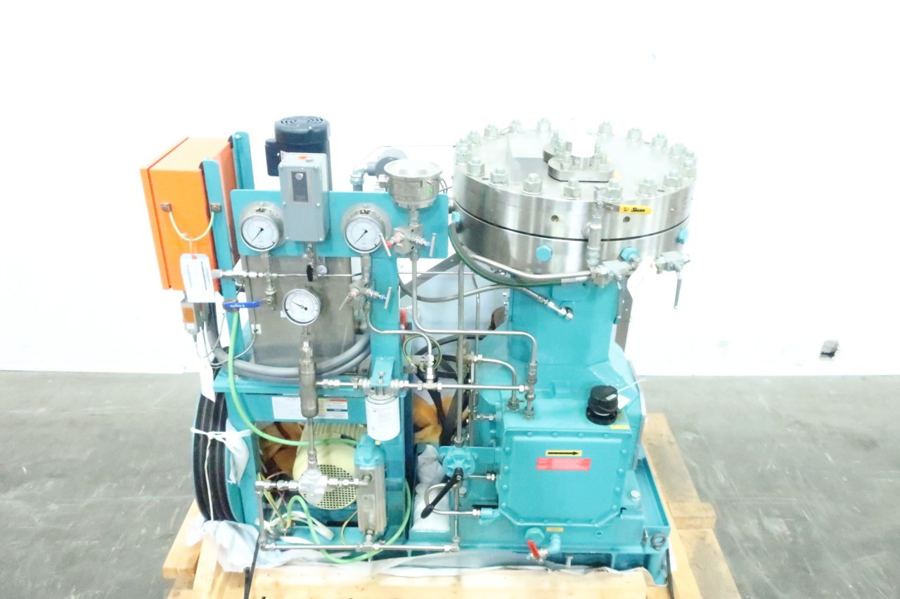 HOWDEN D 123 LC 2 T1 VERTICAL RECYCLE GAS DIAPHRAGM COMPRESSOR For Sale ...