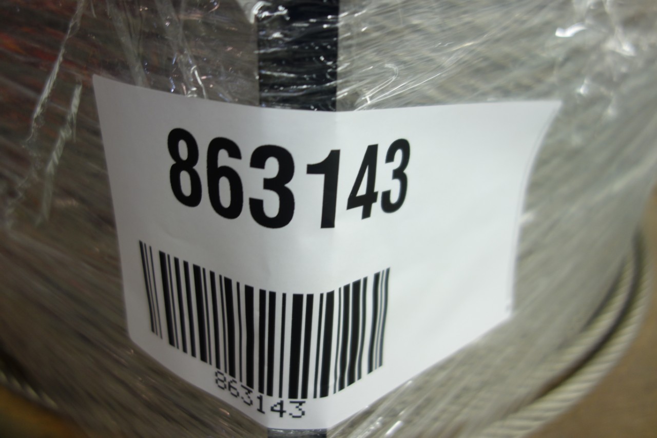 SPOOL OF BRAIDED WIRE