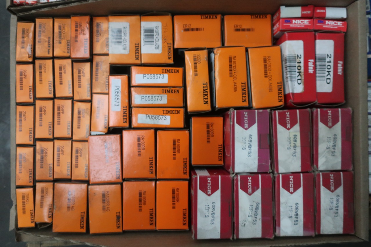 SKU 1066912 - PALLET OF ASSORTED SKF ROLLER BEARINGS