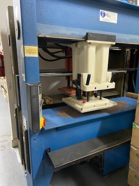 2002 Hudson Machinery HSP588/3 Beam Press with Movable Trolley For Sale ...