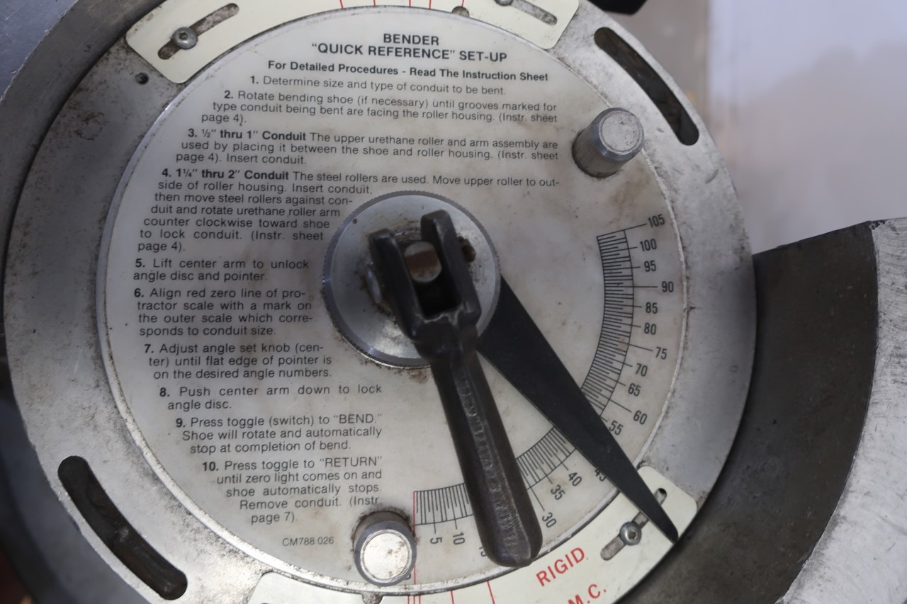 ENERPAC B 2000 CYCLONE ELECTRIC 1/2-2IN PIPE BENDER For Sale | Aucto