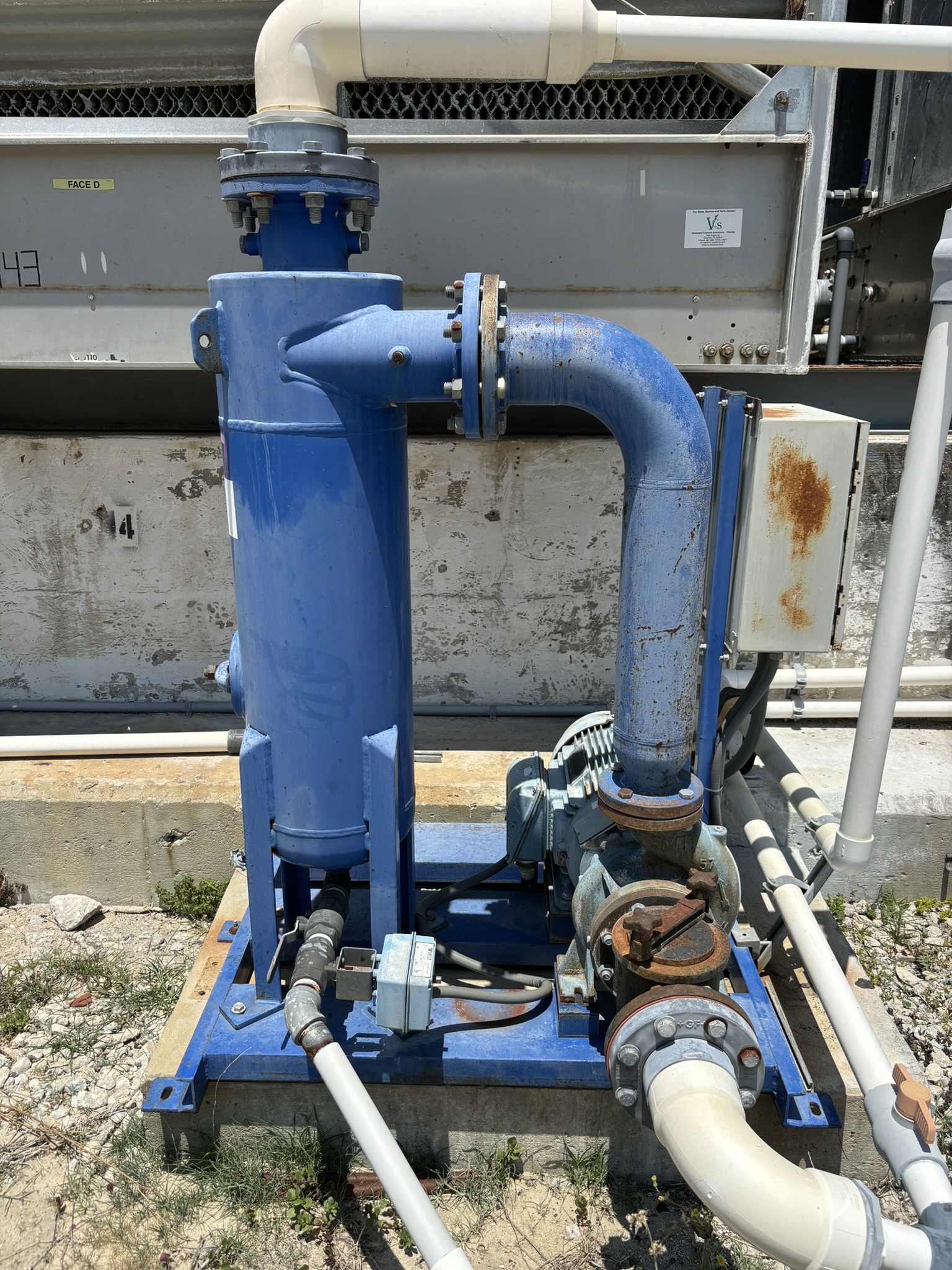 GRISWOLD SAND FILTER UNIT FOR COOLING TOWERS
