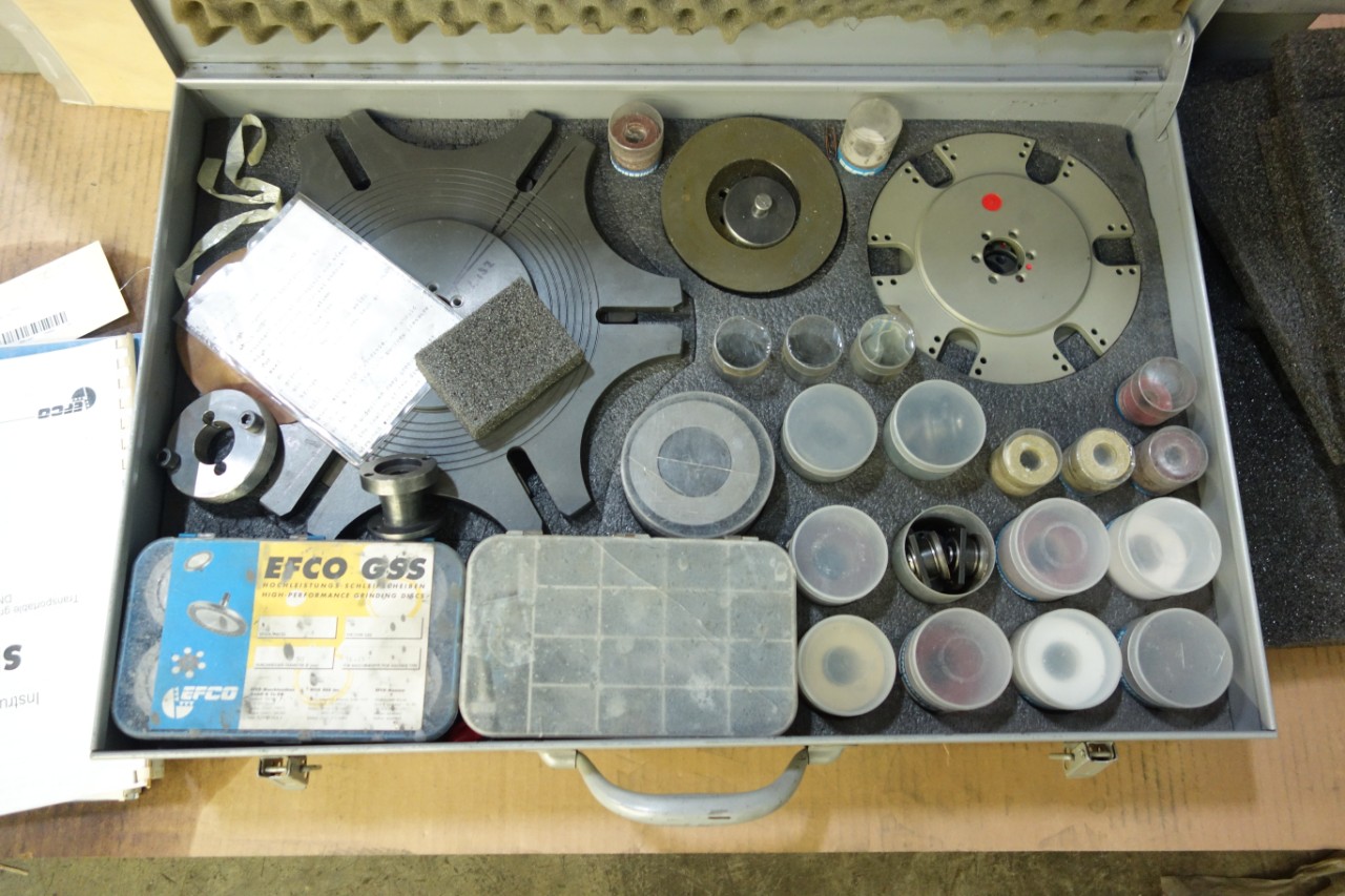 EFCO SL-15 PORTABLE GRINDING AND LAPPING MACHINE For Sale | Aucto