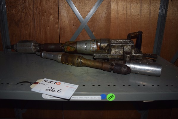 LOT OF 3 ARO 7849-E PISTOL GRIP DRILL IR 61H120L6 INLINE GRINDER ASL M0 ...