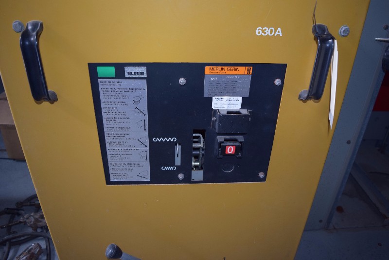 MERLIN GERIN FLUARC FG.2 630 A 115 V CIRCUIT BREAKER FOR SWITCHGEAR For ...
