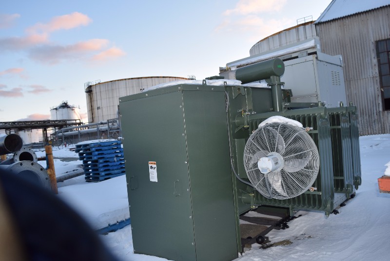 GENERAL ELECTRIC PROLEC ONAN/ONAF OIL FILLED TRANSFORMER 1000/1330/1580KVA 13800VAC HV 480Y ...