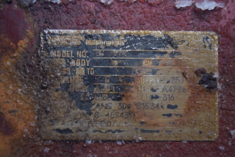 MASONEILAN 35-35112 3 INCH STEEL CONTROL VALVE CAMFLEX 2 SV1-2 For Sale ...