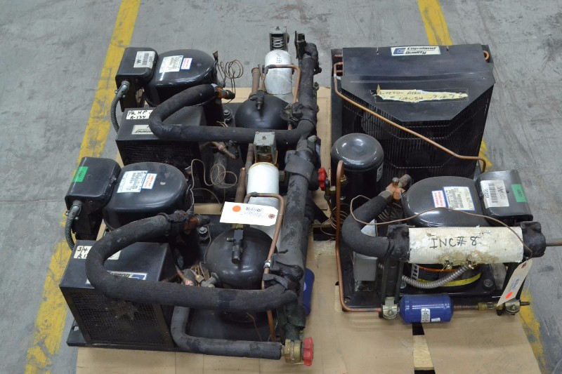 1 PALLET OF 3X COPELAND FTAH-A075-IAV-001 AIR-COOLED HIGH MEDIUM ...