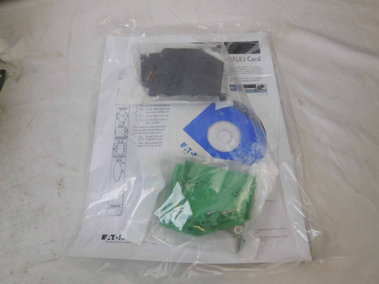 (1) Eaton PXM4051A1BB PLC Control Power Monitering Meter .5-20A 347VAC ...
