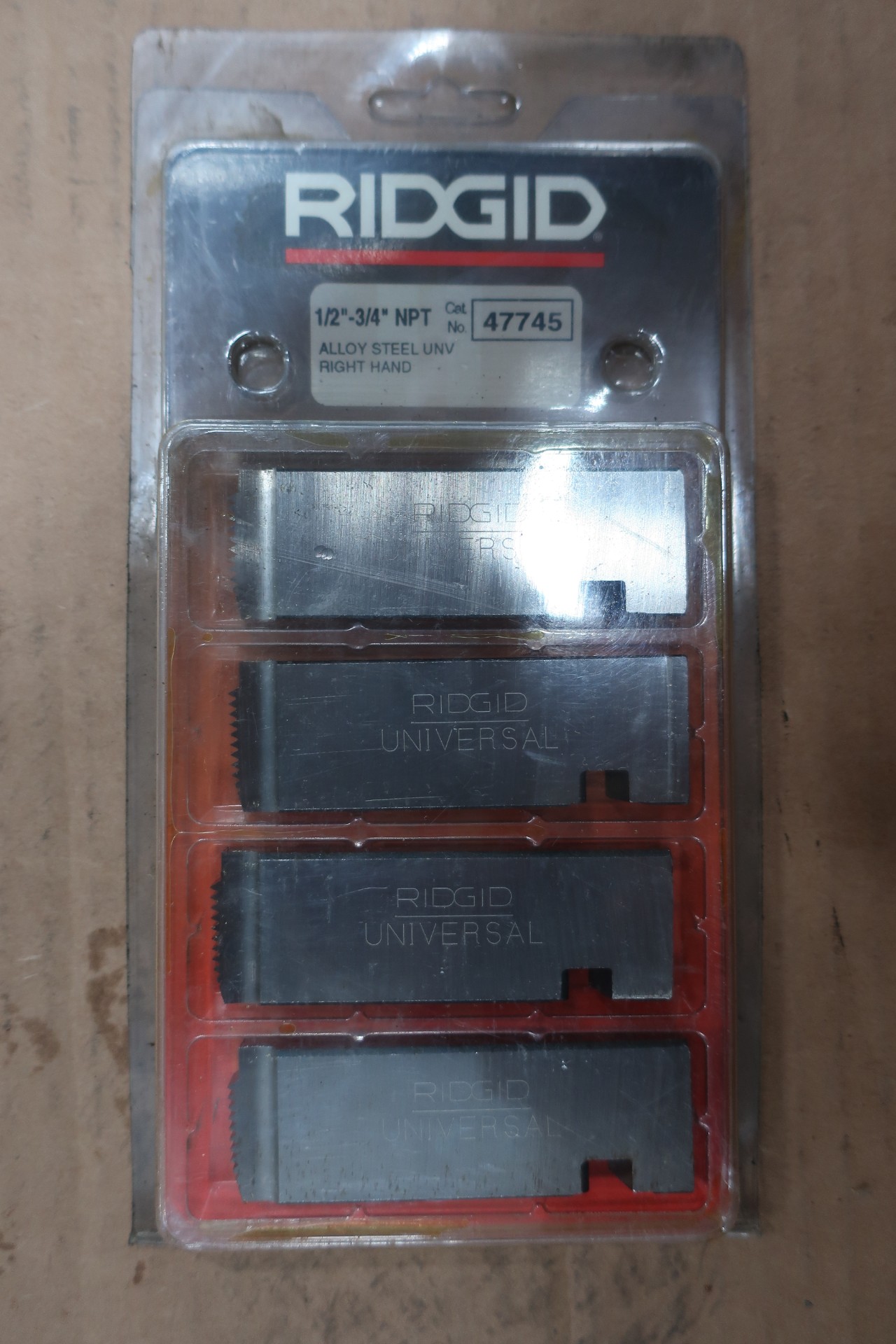 RIDGID THREAD DIE HEAD SET AND THREAD REPLACMENTS