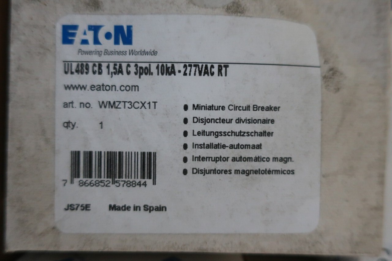 2 PALLETS OF ASSORTED EATON CIRCUIT BREAKERS For Sale | Aucto