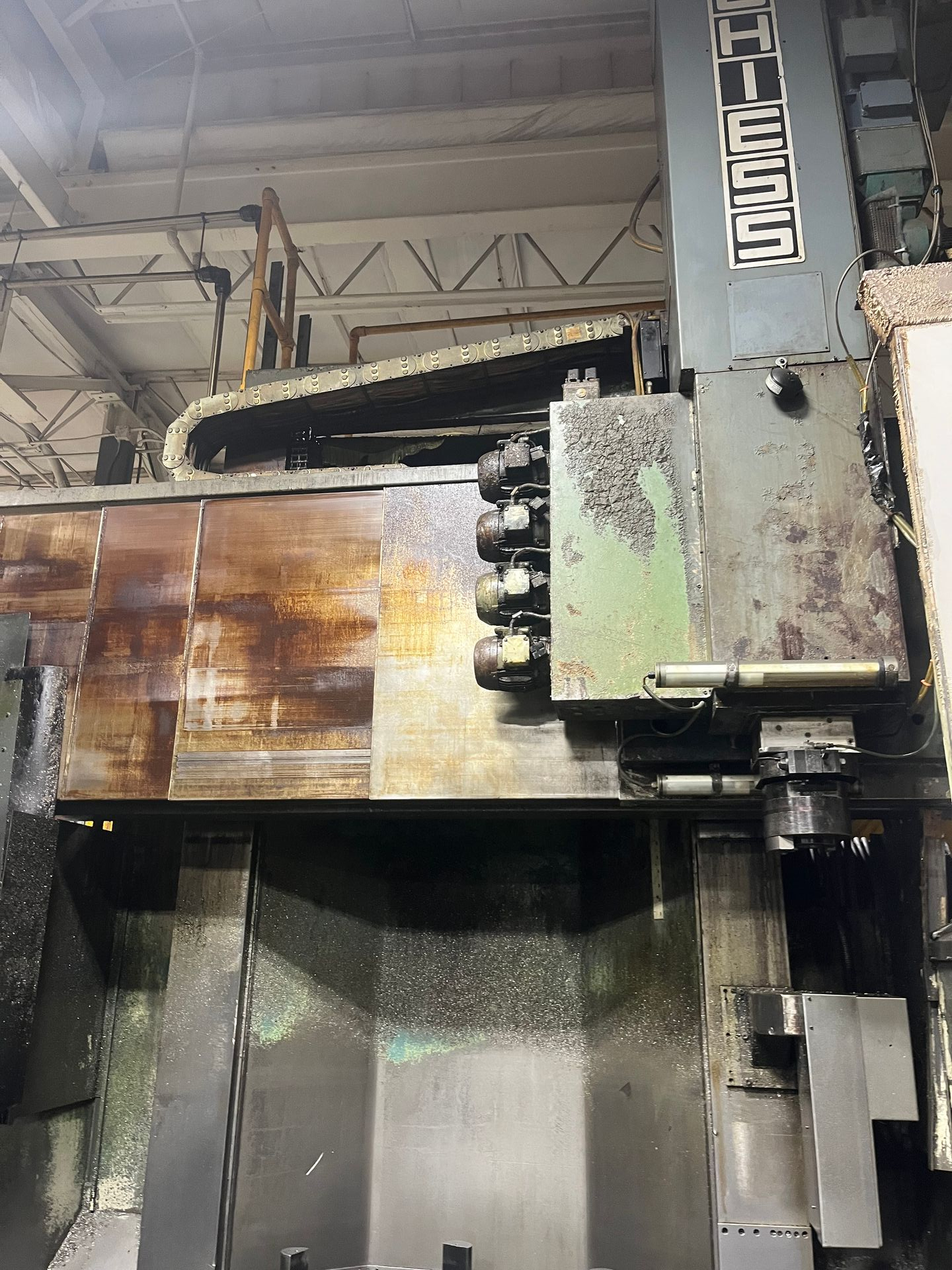 1993 Schiess Vertimaster 20 DSC 160 Vertical Turning Machine w/Fanuc ...