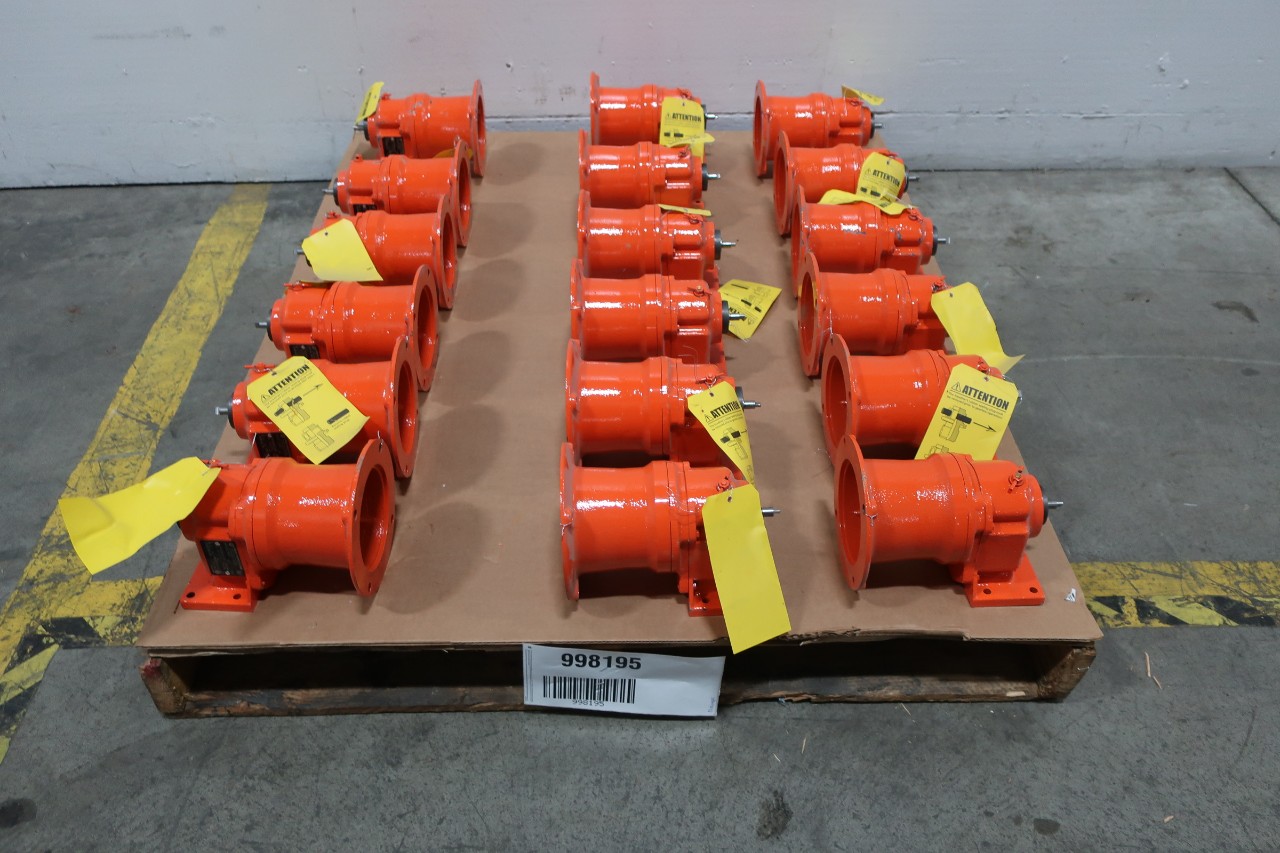 PALLET OF 18 NORD SK0N-56C-102 INLINE GEAR REDUCERS