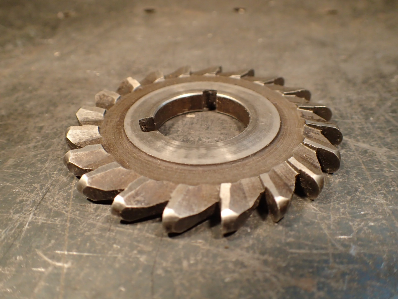 CC&R 1/4" Cir (1/8 Rad) Convex Milling Cutter 3" OD 1" Horizontal Mill ...