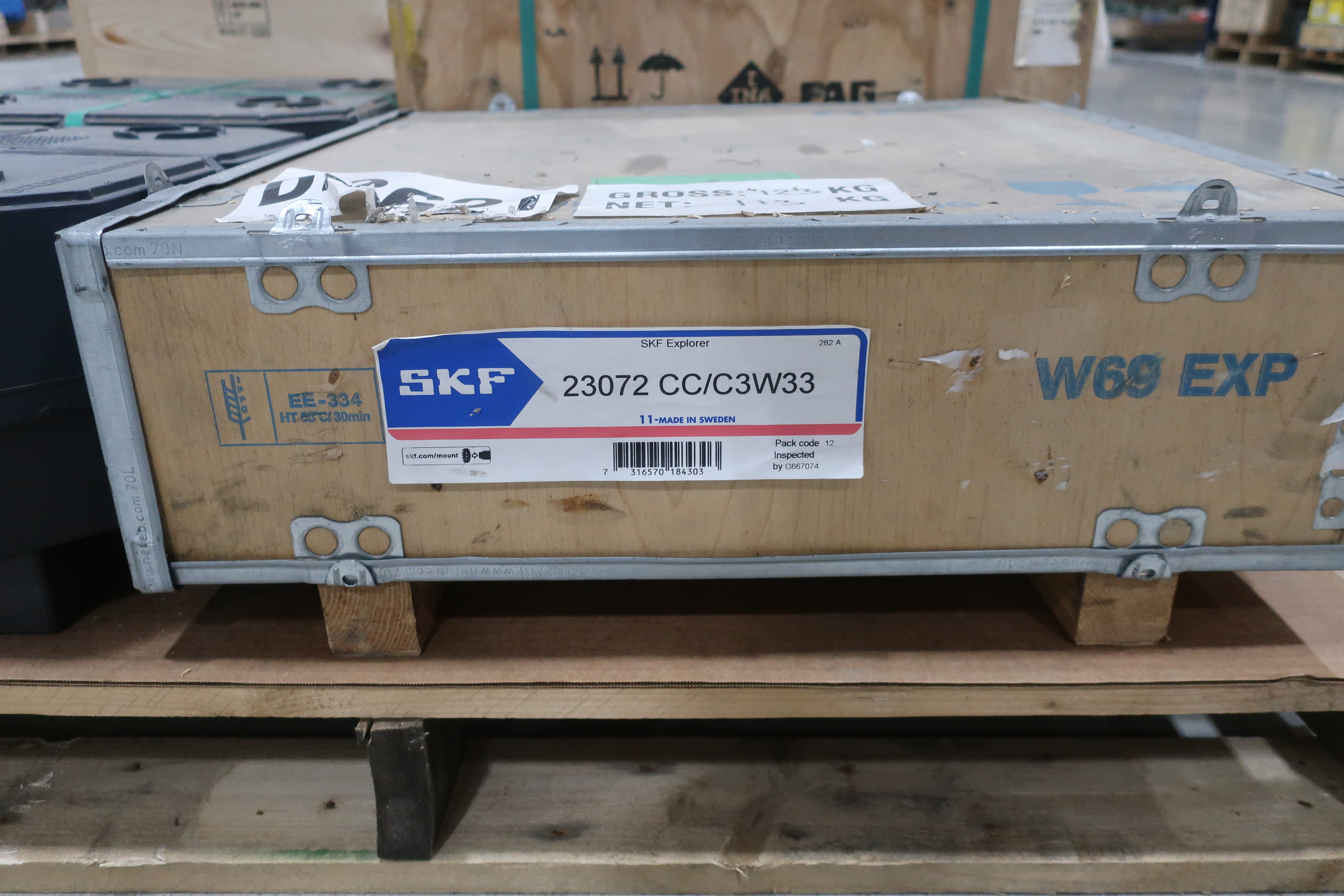 SKU 1738319 - PALLET OF ASSORTED ROLLER BEARINGS, NTN, FAG, SKF For ...