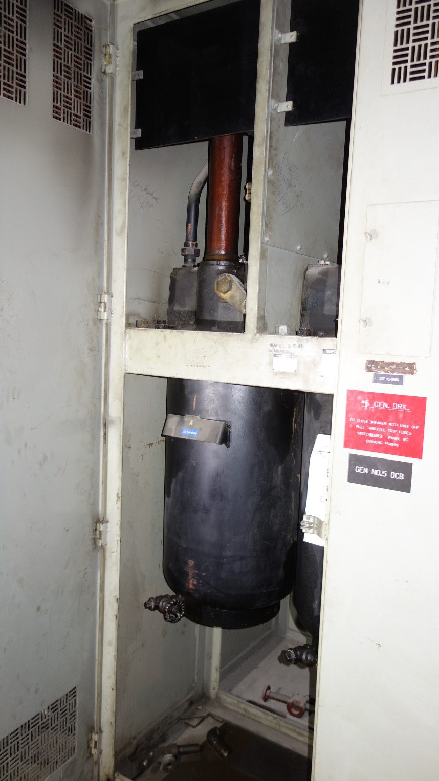 WESTINGHOUSE 022-B 3000A 15000V-AC CUBICLE DE-ION GRID OIL CIRCUIT ...