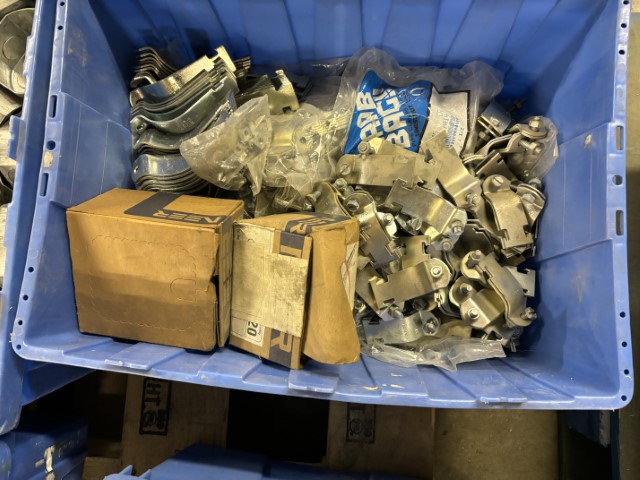 BULK LOT OF ELECTRICAL FITTINGS, RESISTORS, DANFOSS VFD, PVC FLEX ...